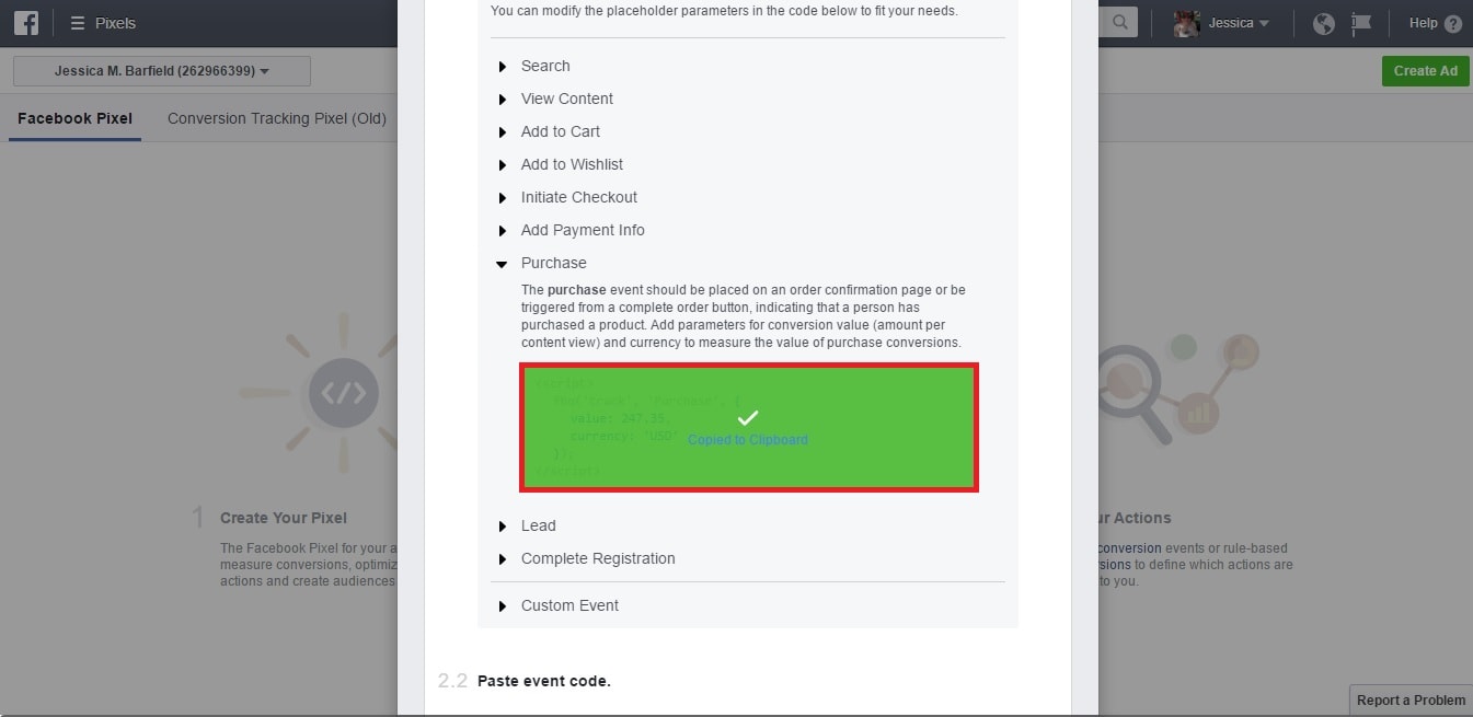 How to setup Facebook Conversion Tracking on your ASF site.