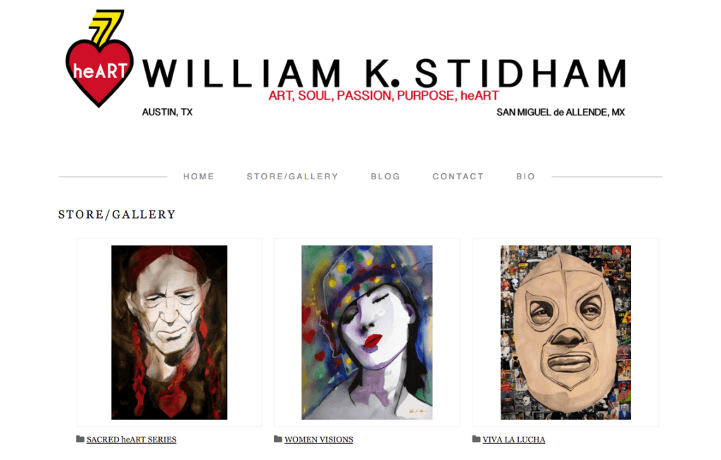 Anatomy of a Successful Artist’s Home Page - Learn How to Sell Art ...