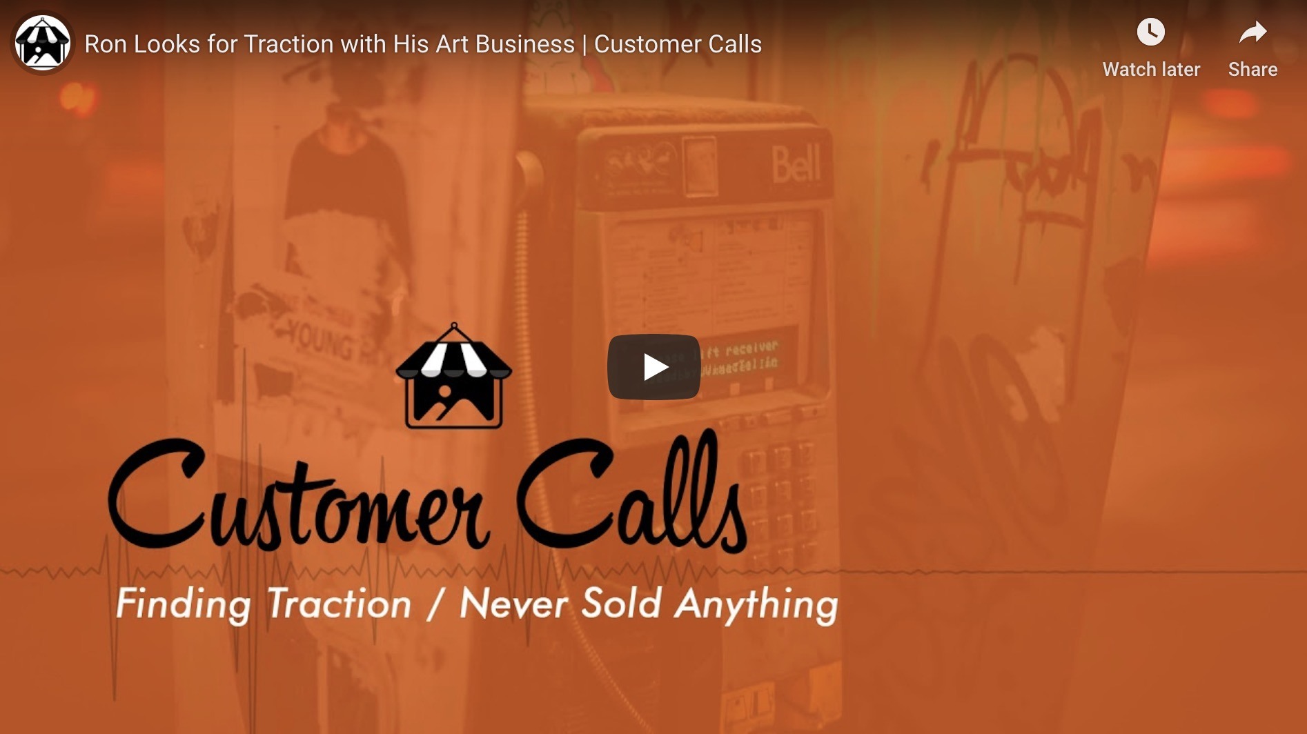 Ron Looks for Traction with His Art Business | Customer Calls - Learn ...