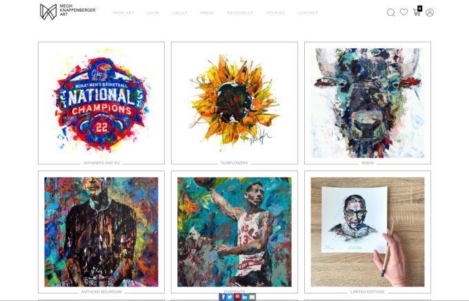 So about that art selling website